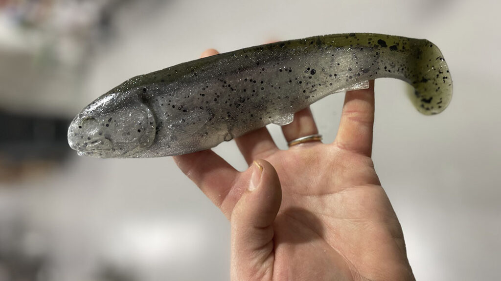 Optimum Baits Thumper Tail #107 BUTCH BROWN FLASH TROUT - OPTIMUM BAITS