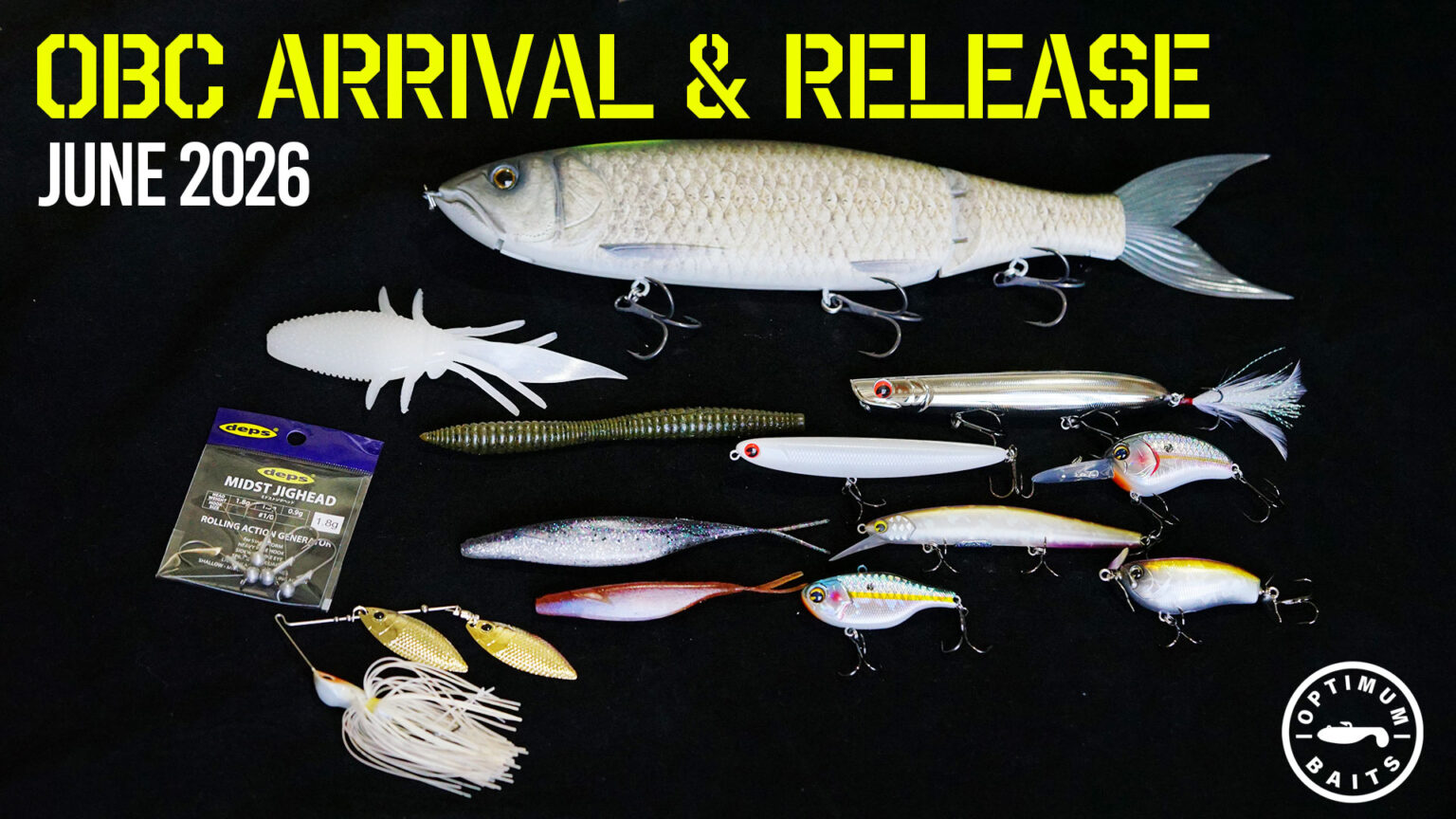 RELEASES and ARRIVALS JUNE 2026 - OPTIMUM BAITS